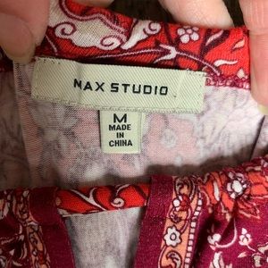 Max Studio | Tops | Max Studio Red Tank Top | Poshmark